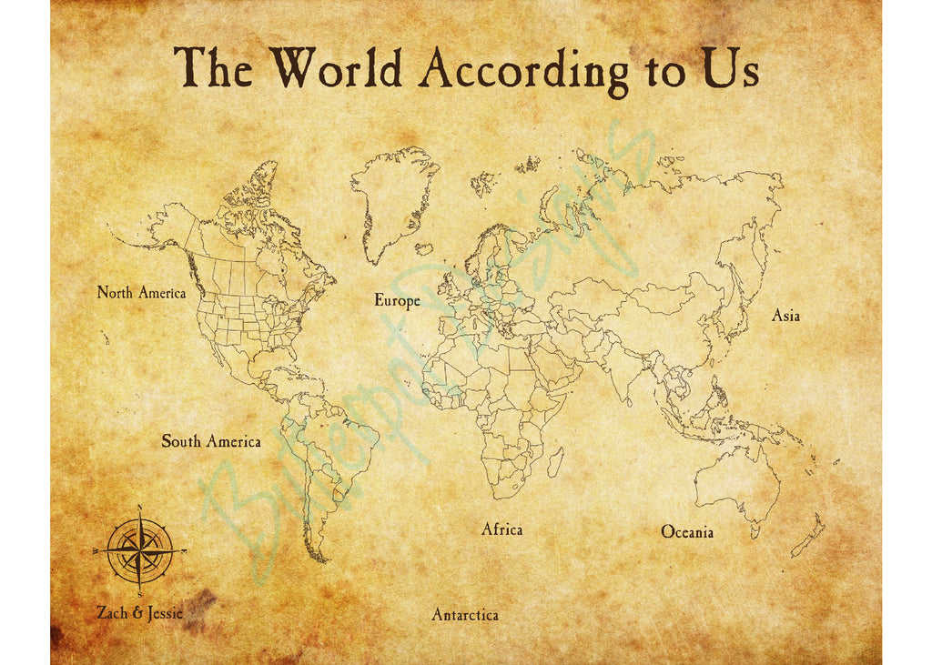 For LEI ANNE Bespoke Antique Style World Push Pin Travel Map ...