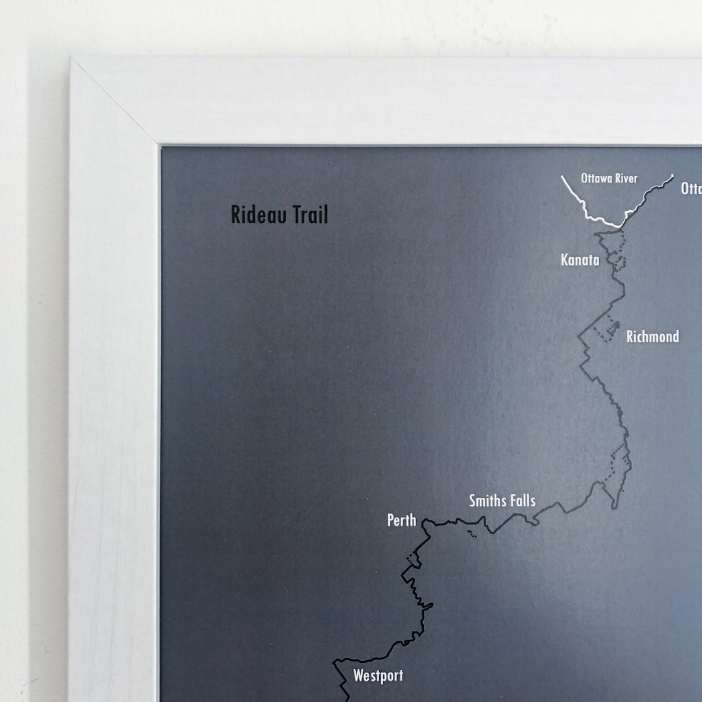 Rideau Trail Map Prints – Butterpot Designs