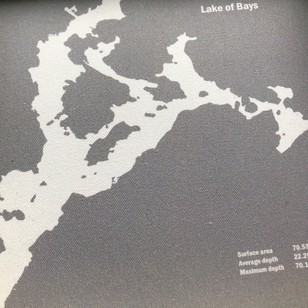 Lake Maps - Push Pin Maps – Butterpot Designs