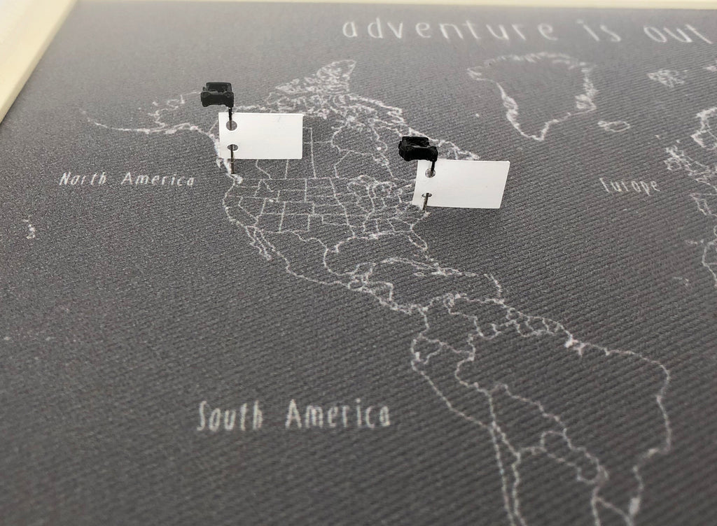 Golf Cart Map Pins with Flags – Butterpot Designs