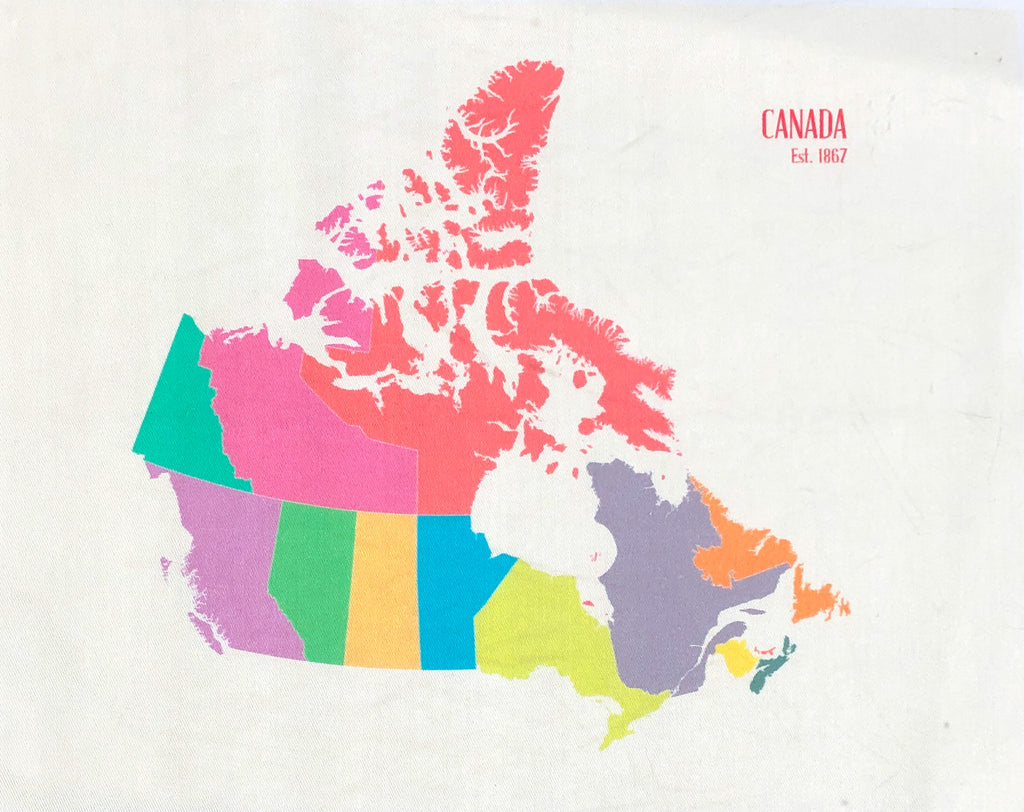 Kits for Embroidery Maps of Canada – Butterpot Designs