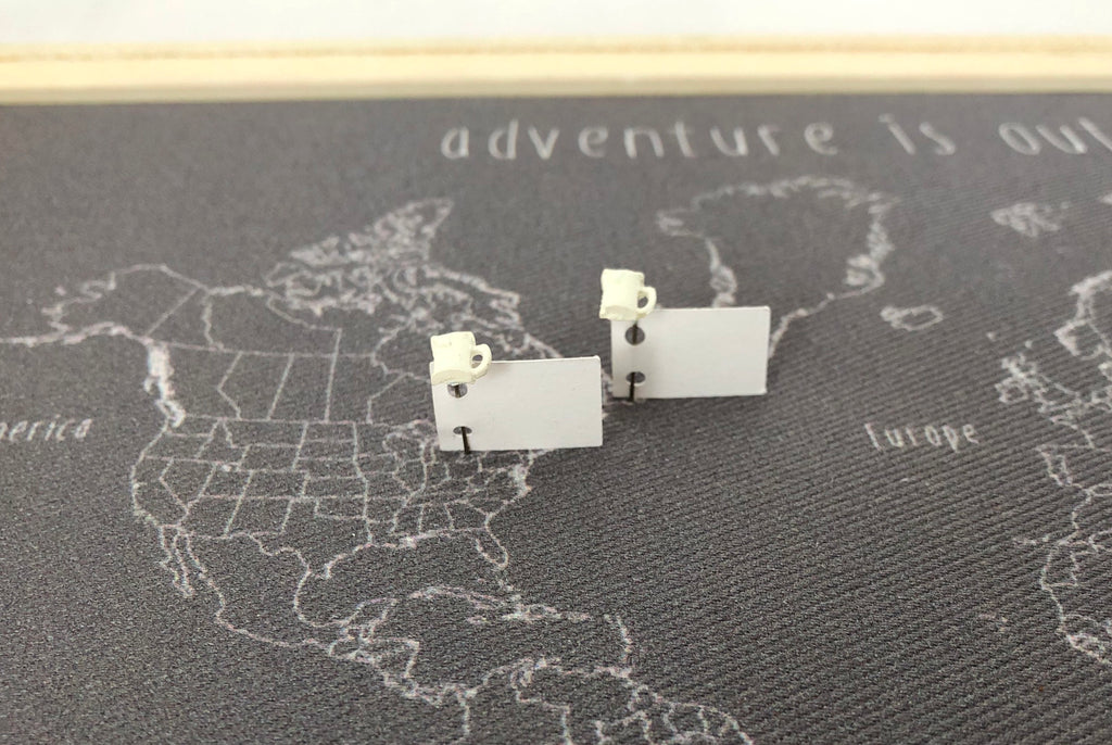 Beer Stein Map Pins with Flags – Butterpot Designs