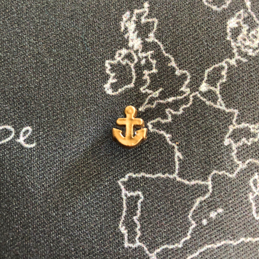 Anchor Map Pins – Butterpot Designs
