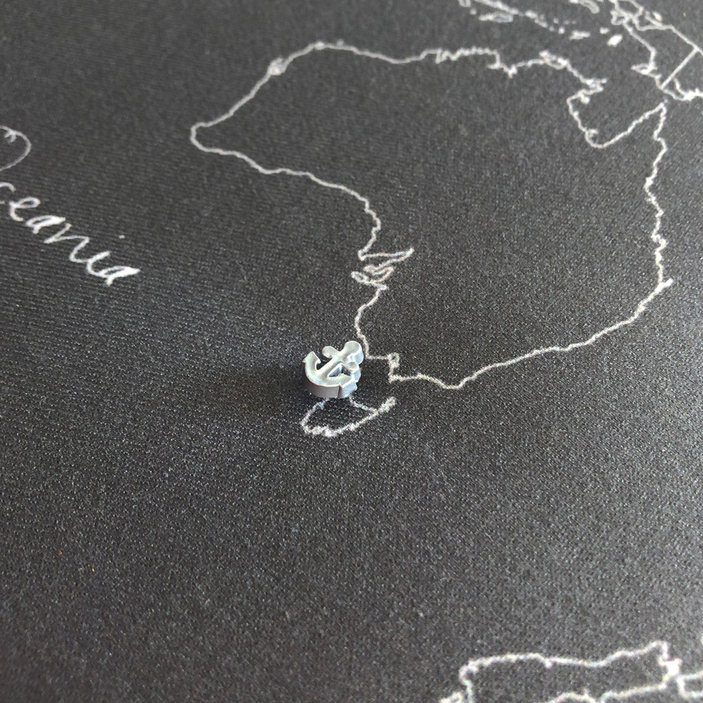 Anchor Map Pins – Butterpot Designs