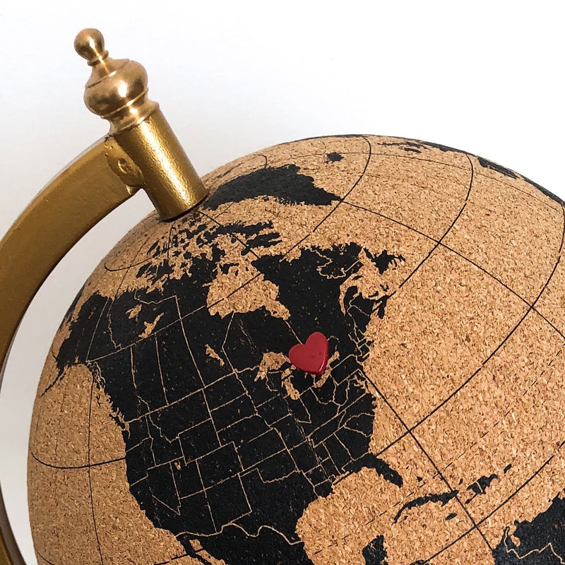 Heart Map Pins – Butterpot Designs