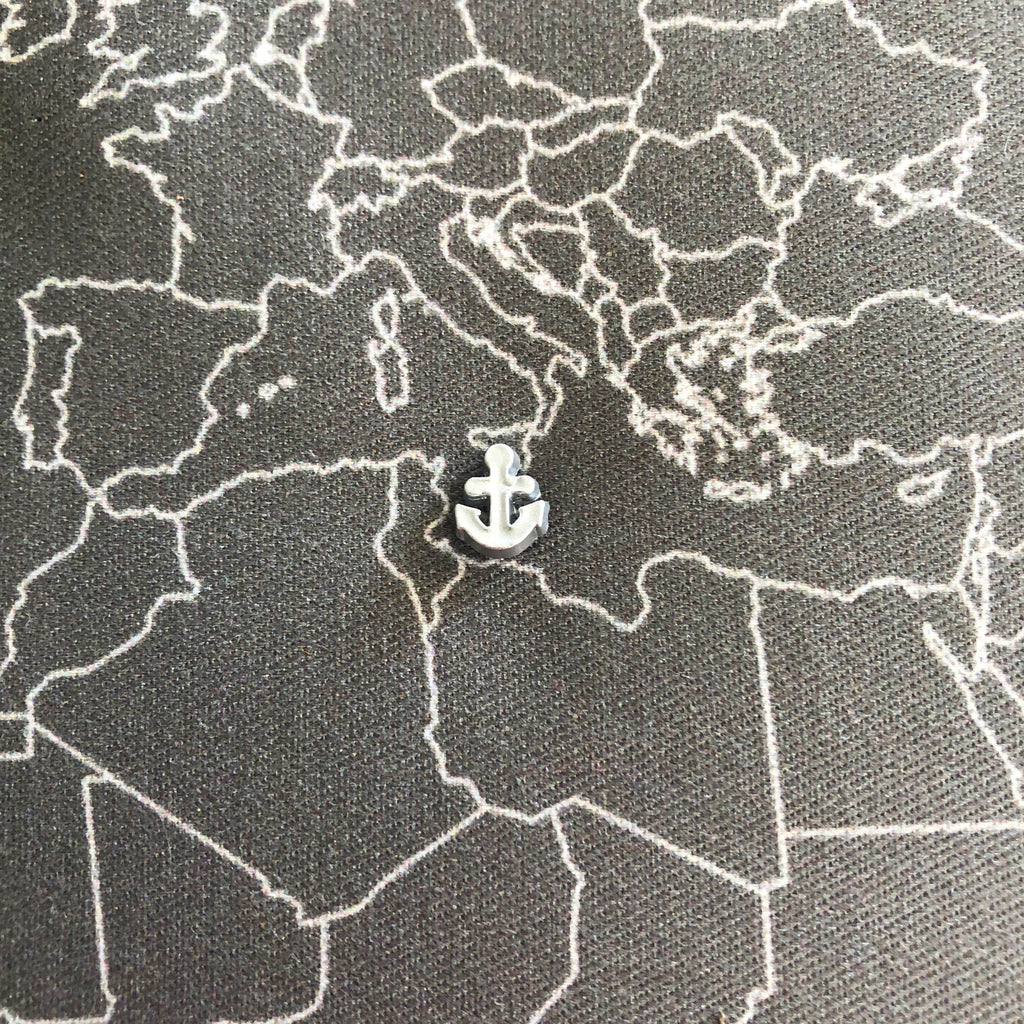 Anchor Map Pins – Butterpot Designs